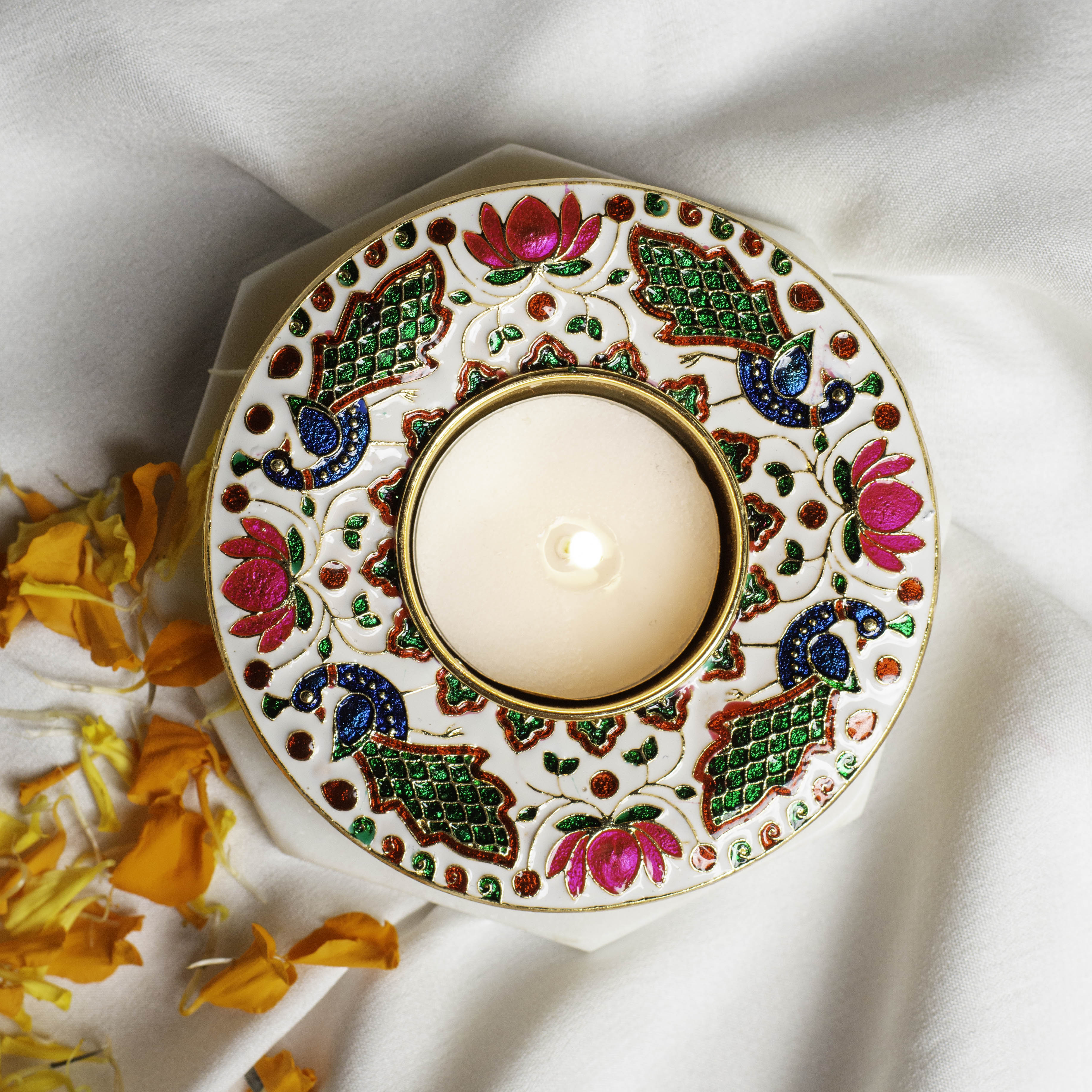 Designer Diya | Size : 3.5 Inch | 1pc | D60 – Satra Fashion Jewellery ...