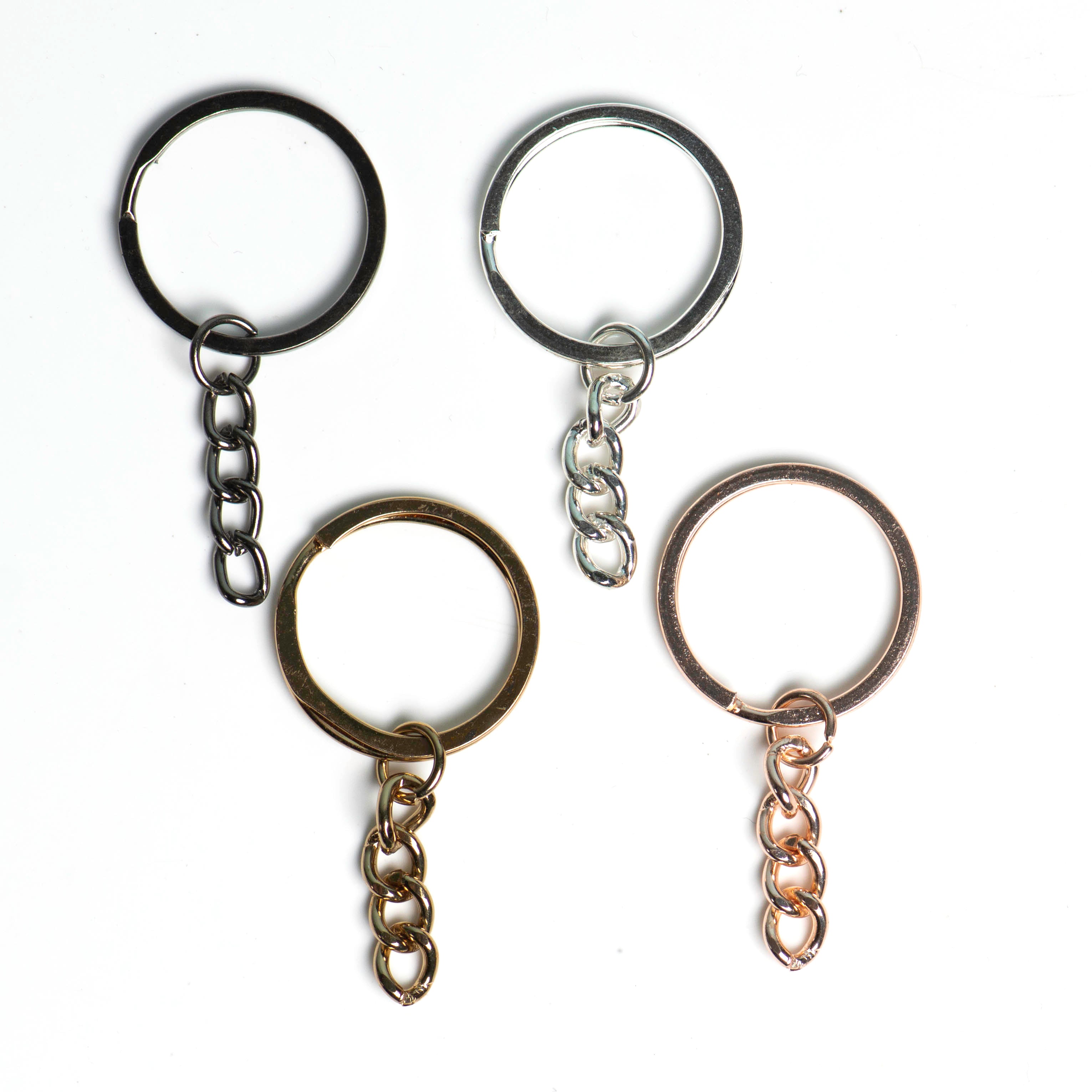Keychain Ring for Jewellery Making | Size 25mm | 25Pcs – SATRA TRADERS